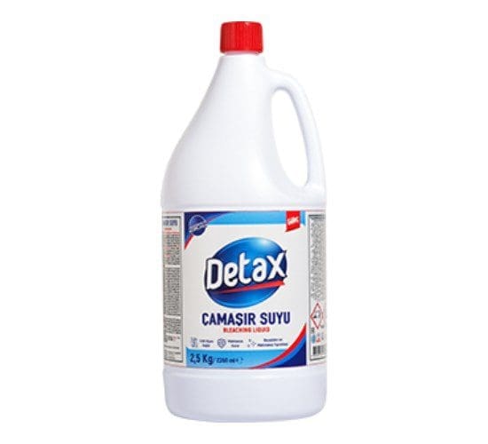 Detax El ve Matik Çamaşır Suyu 2500 ml | Uygun Fiyat