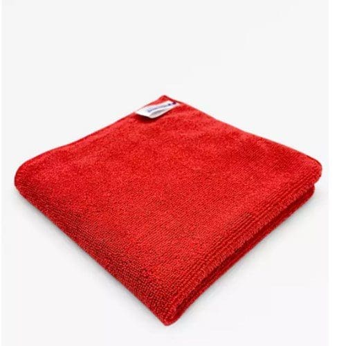 İntermop Mikrofiber Kalın Dokulu Temizlik Bezi Kırmızı 40x40 Cm | Yorulmaz Ambalaj